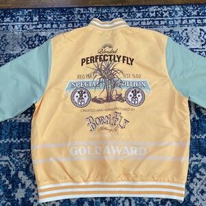 Jackets & Coats | Mens Born Fly Poyfect Pale Yellow Jacket | Poshmark